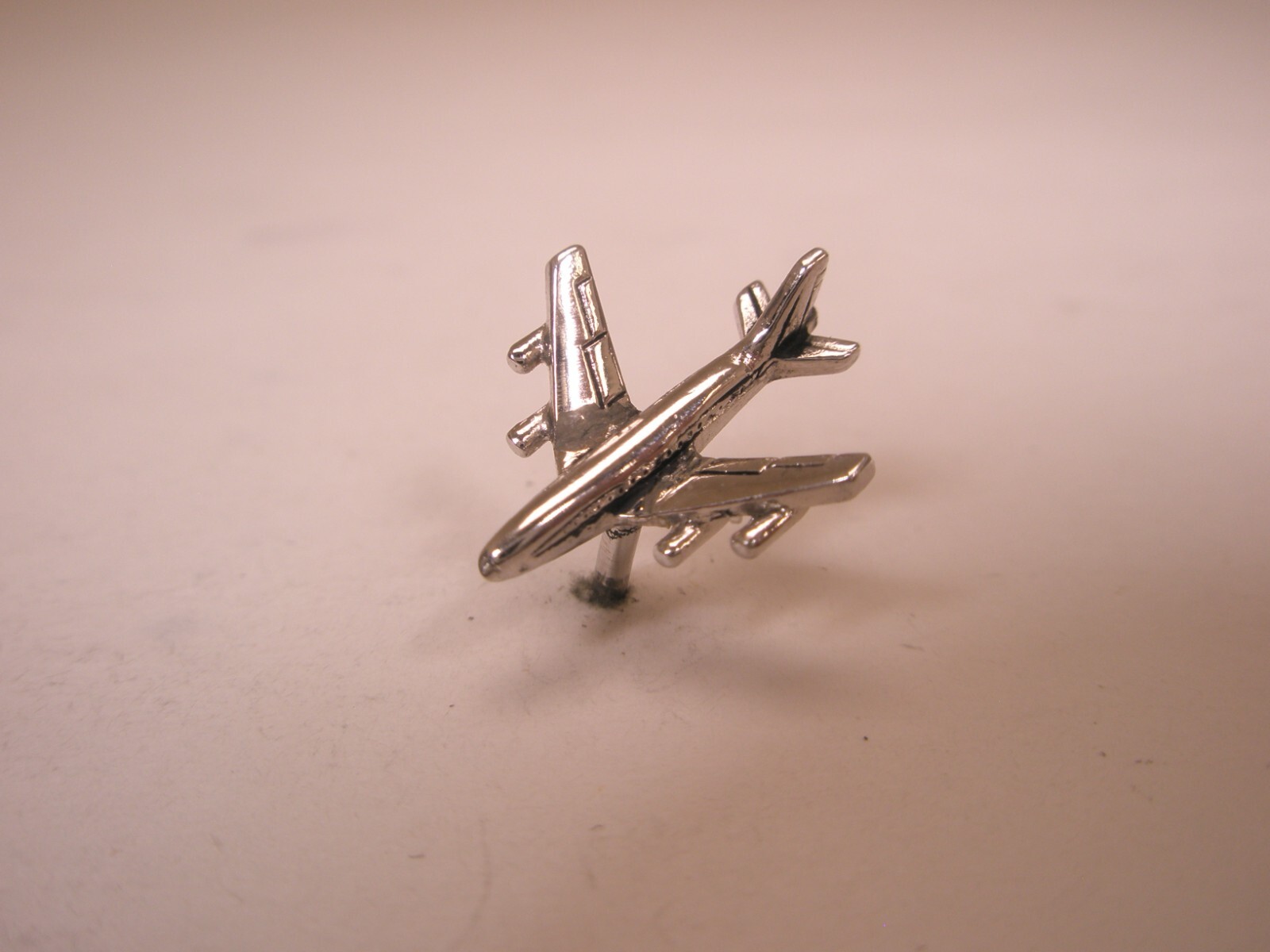 Commercial Jet Airliner Vintage TINY SMALL Tie Tack L… - Gem