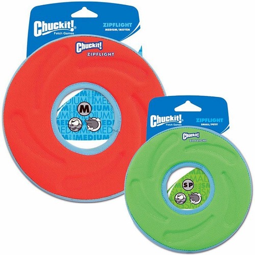 Chuckit! ZipFlilght Flying Ring Assorted Dog Toy (Each Sold Separately ...