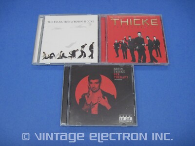 Robin Thicke - 3 CD LOT (Evolution, Something Else, Sex Therapy) - Ex/Near Mint | eBay