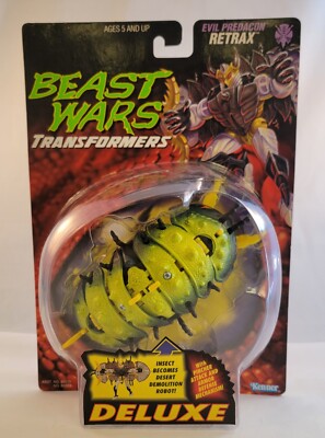 Hasbro 1996 TRANSFORMERS Mutant Beast Wars Predacon RETRAX MOC | eBay