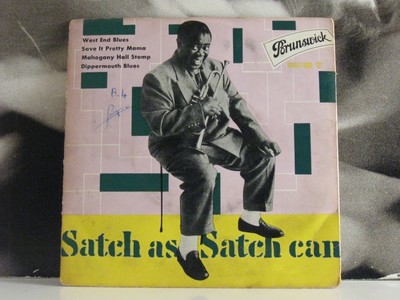 Louis Armstrong - Satch As Satch Can 45 Tours EP 7 " VG Ex Brunswick 10 ...