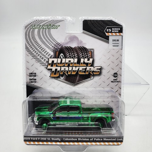 UH Greenlight Dually Drivers 2019 Ford F-350 XL Chrome Green Machine ...