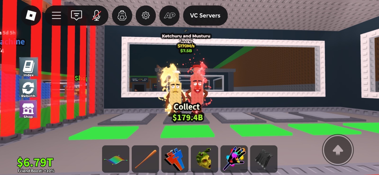 Steal A Brainrot Super Rare Ketchup And Mustard, 1 Mutation | eBay