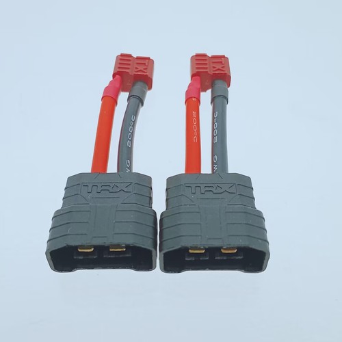 2pcs Deans T plug jack to Compatible Traxxas trx female cable for new ...
