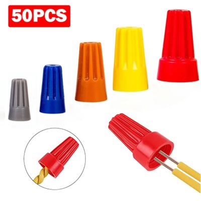 Colorful Wire Connectors Nuts Insulated Twist Caps Nuts Wire Caps ...