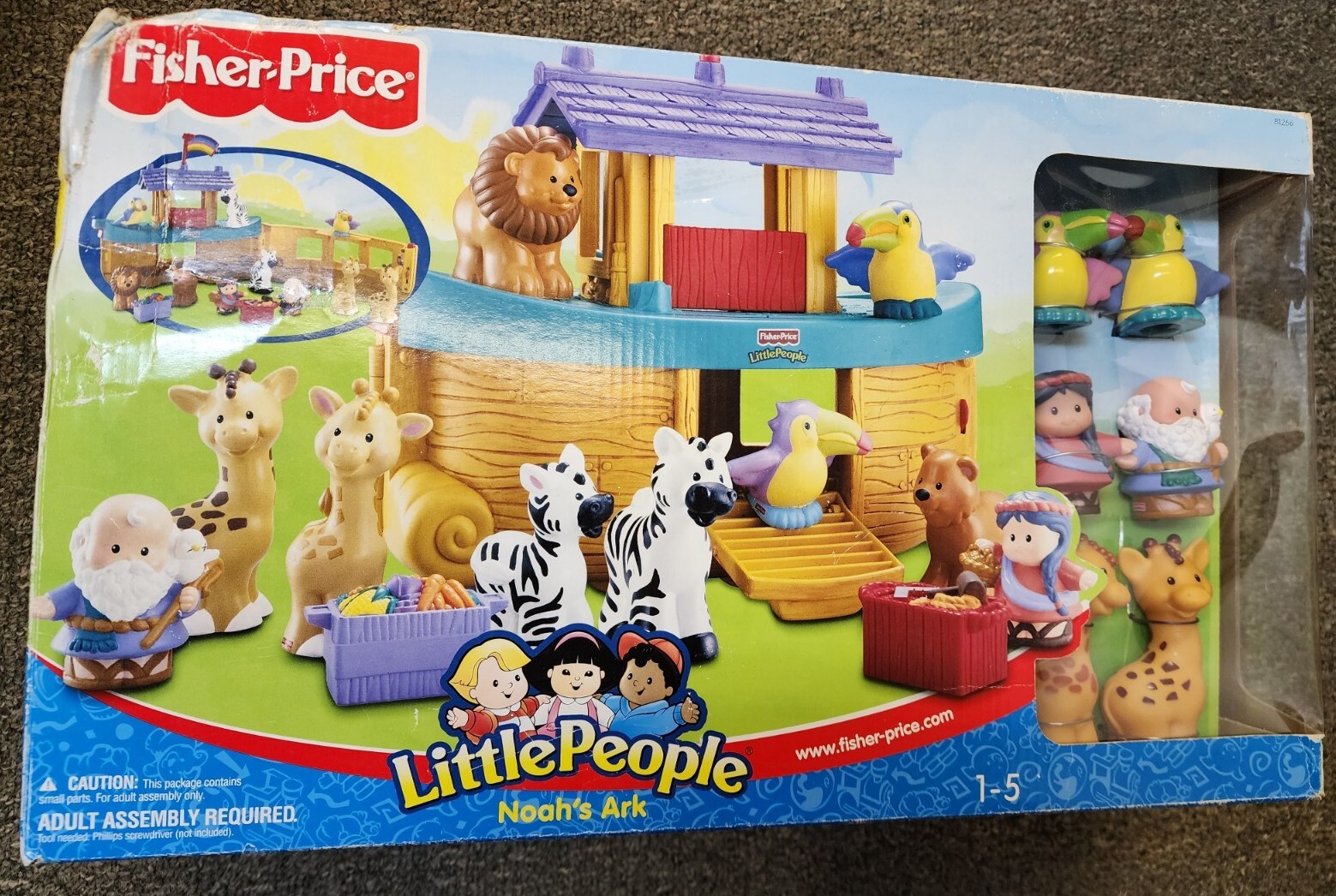 RARE Mattel Fisher-Price Little People Noah's Ark, NEW IN BOX 2002 | eBay