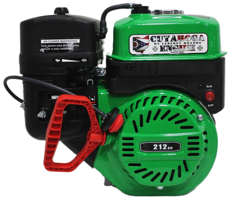 CUYAHOGA 8HP 212cc GENERATOR 8A/100W Recoil Start Horizontal Gas ...