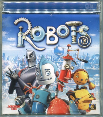 Rare 2005 Robots Original Video CD VCD 2-Disc Set Sci-Fi Animation OOP ...