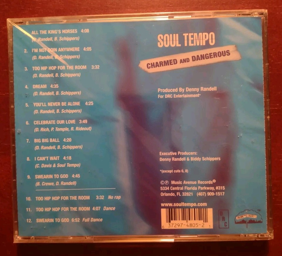 CHARMED AND DANGEROUS - Soul Tempo - Music Avenue Records - CD | eBay