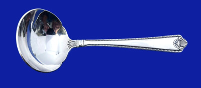 Wallace FRENCH SHELL Silverplate Flatware -- Gravy Ladle 7 1/4" | eBay