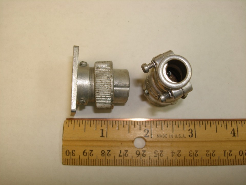 ITT Cannon 4 Pin Connector Set Standard K Series WK-4 Sure Seal | eBay