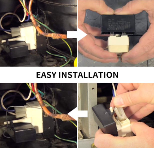 Kenmore Frigidaire Refrigerator Compressor Relay Start and Overload and ...