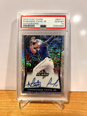 2018 Leaf Flash Fernando Tatis Jr. Autographs #BAFT1 PSA 10 GEM MT | eBay