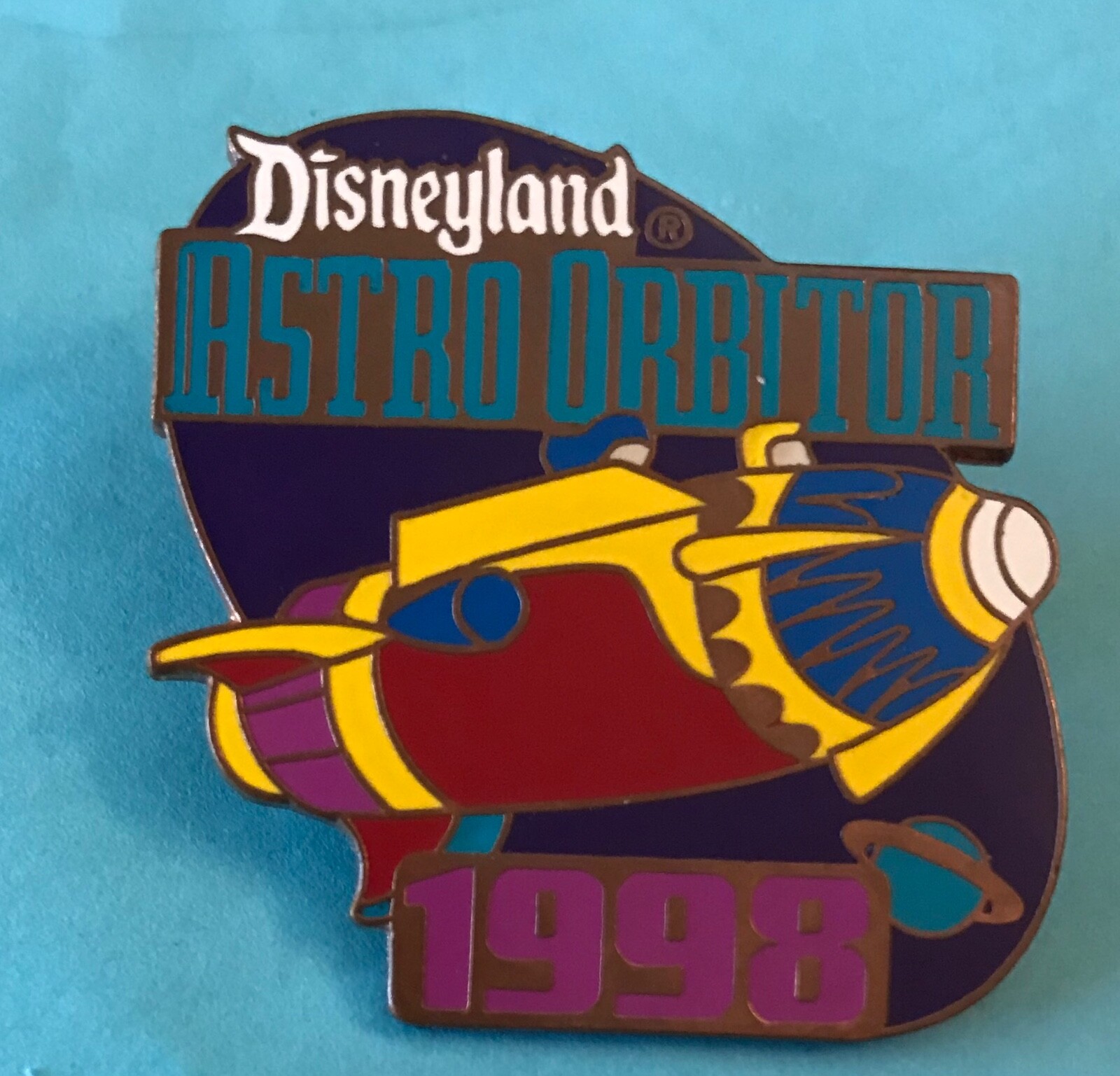 DISNEY 1998 ASTRO ORBITOR ROCKET JETS DISNEYLAND ATTRACTION ...