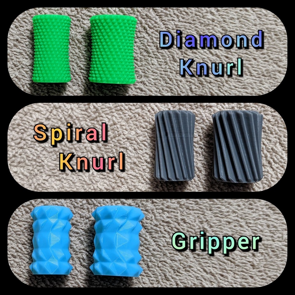 * (Set of 2) Thumb Button Knobs * Fits Carter Nock 2 It UVB Releases 3 ...