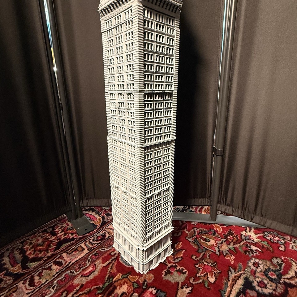 N Scale Skyscraper / Building 37 Inches Tall, Scratch Model | eBay