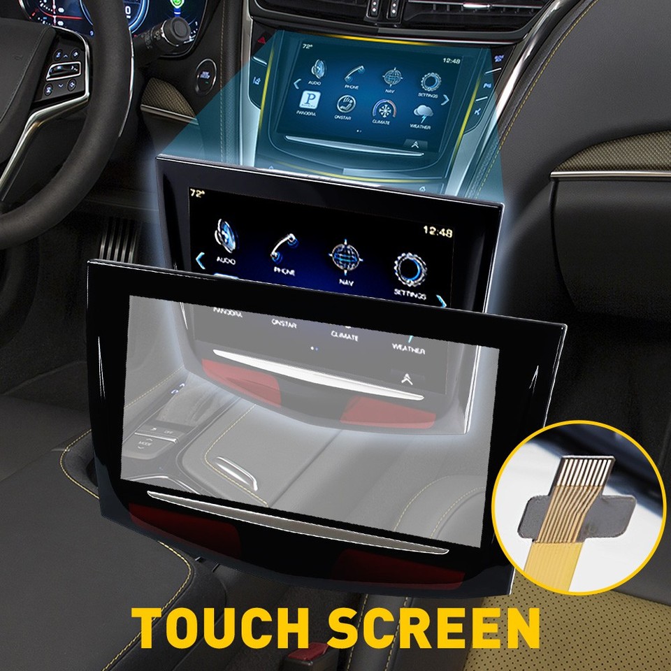 TOUCH SCREEN for CADILLAC CTS V ATS SRX CUE XTS RADIO INFO DISPLAY 2013 ...