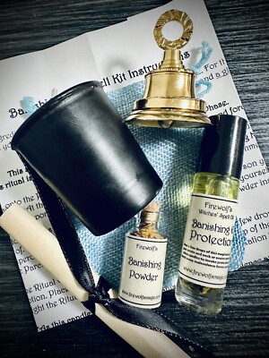 Banishing Bell Magick Spell Kit, Handmade, Organic, Wicca, Witchcraft ...