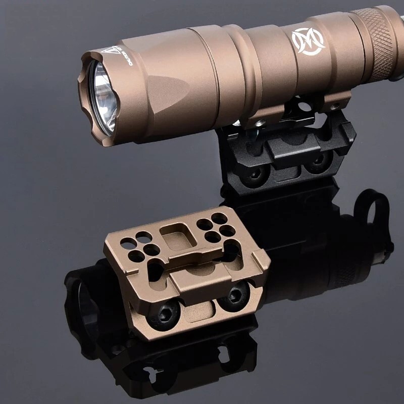 Offset Tactical Weapon Light Mount for M-Lok Keymod Rails Hunting ...