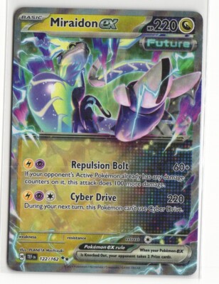 Miraidon ex - 122/162 - SV05: Temporal Forces - NM - Pokémon TCG ...