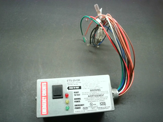 IOTA ETS-20-DR Emergency Lighting Control Device 120/277V - New No Box ...
