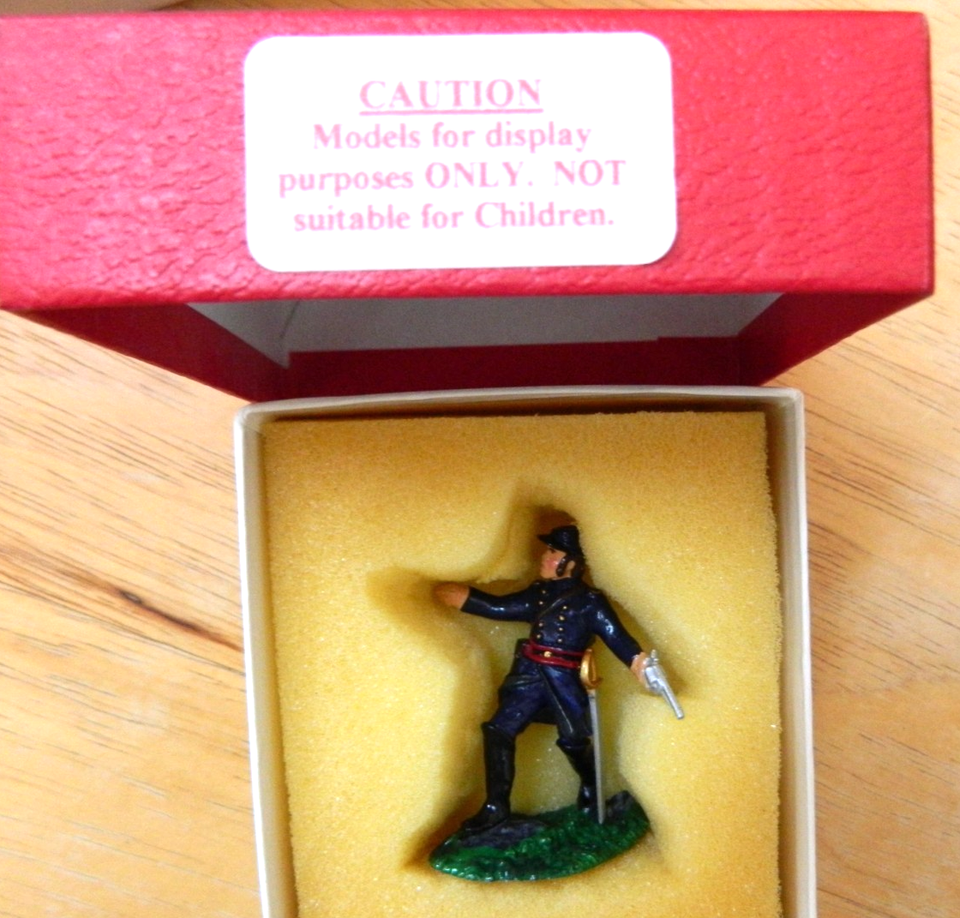 Trophy Miniatures ACW #EL 25 Single Figure Colonel Strong Vincent 3rd ...