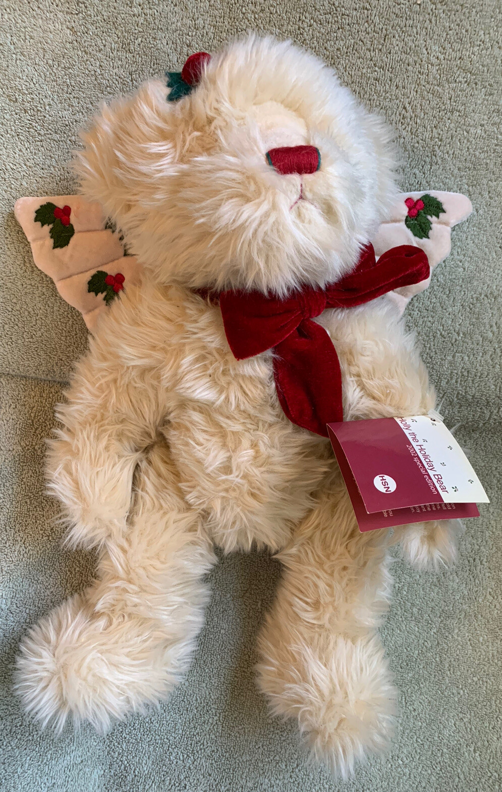HSN Holly the Holiday Bear 2002 NWT Ron Banafato Inc RBI | eBay