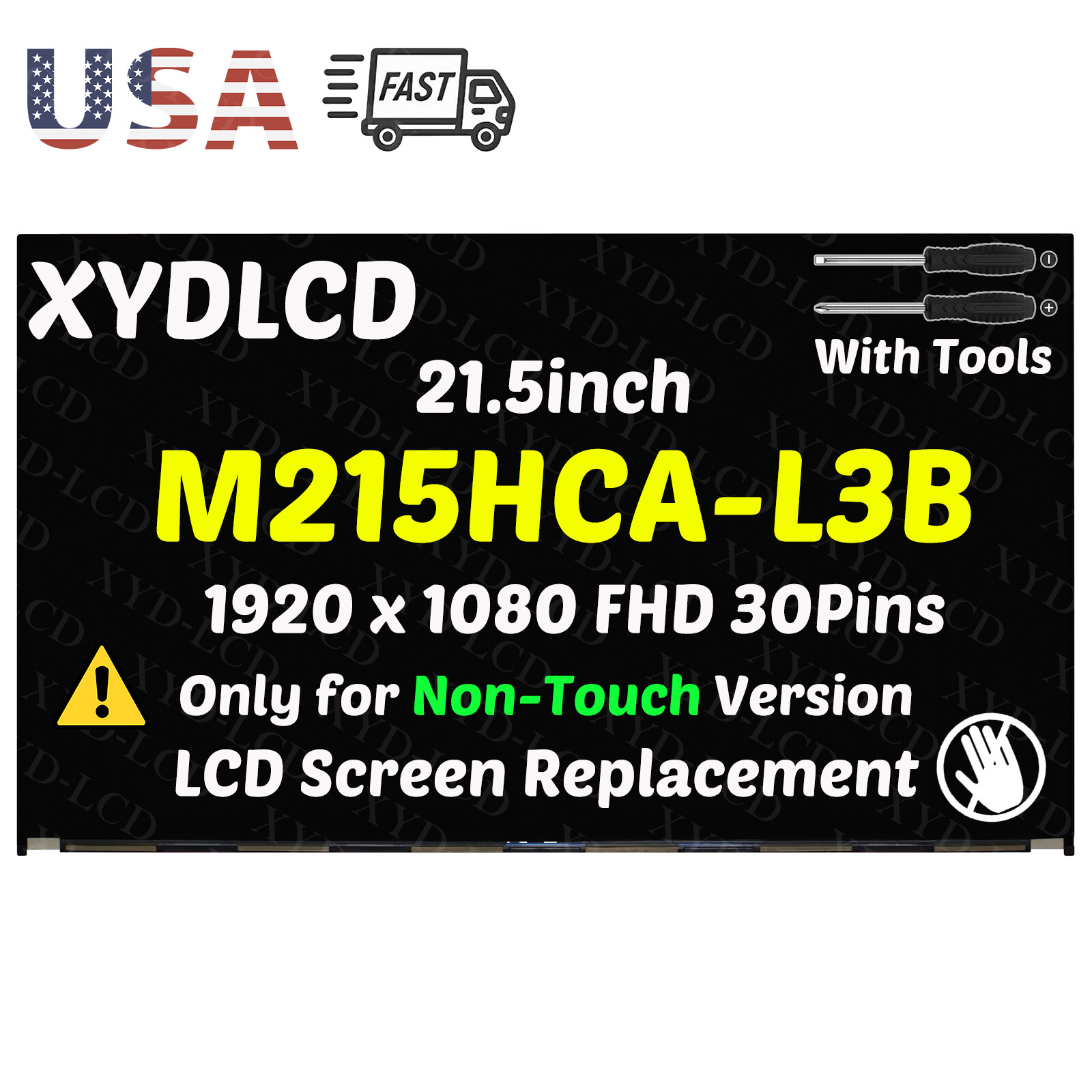 New 21.5" L42416-008 L42416-009 LCD Screen Display Panel Replacement ...