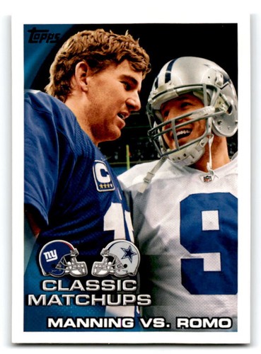 2010 Topps # 226 Manning vs. Romo CM, CL | eBay