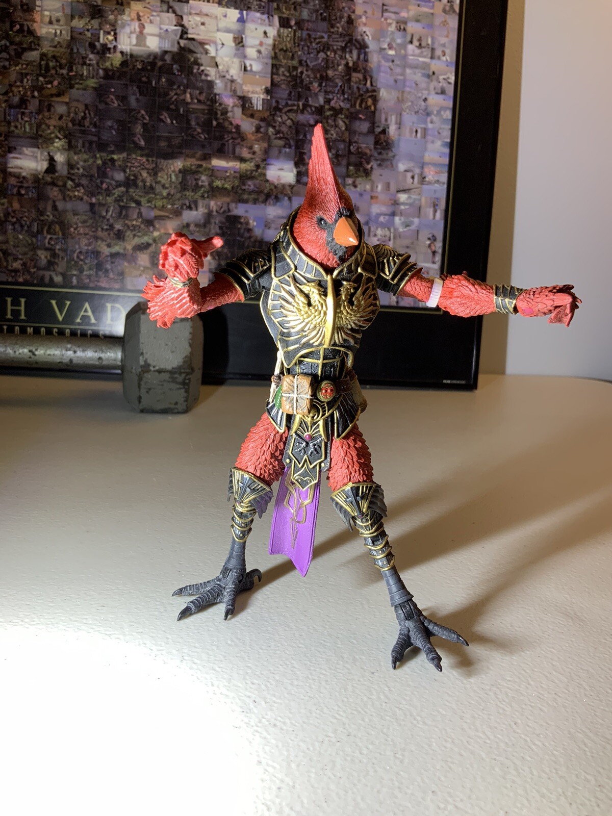 Gothitropolis Cardinus Rare Action Figure Four Horsemen Mythic Legions ...