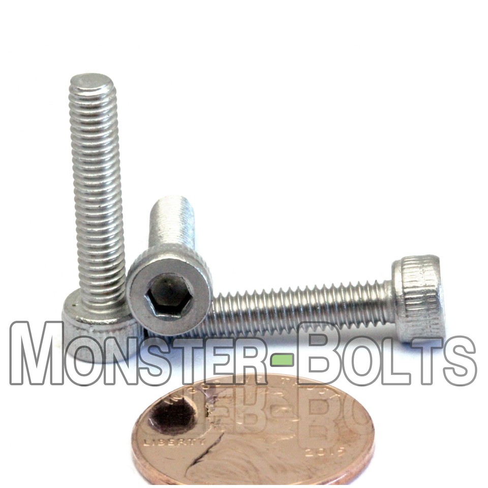 M4 Stainless Steel Socket Head Cap Screws, A2 / 18-8 Metric DIN 912, 0. ...
