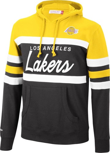 Mitchell & Ness los Angeles Lakers NBA Head Coach Sudadera Suéter ...