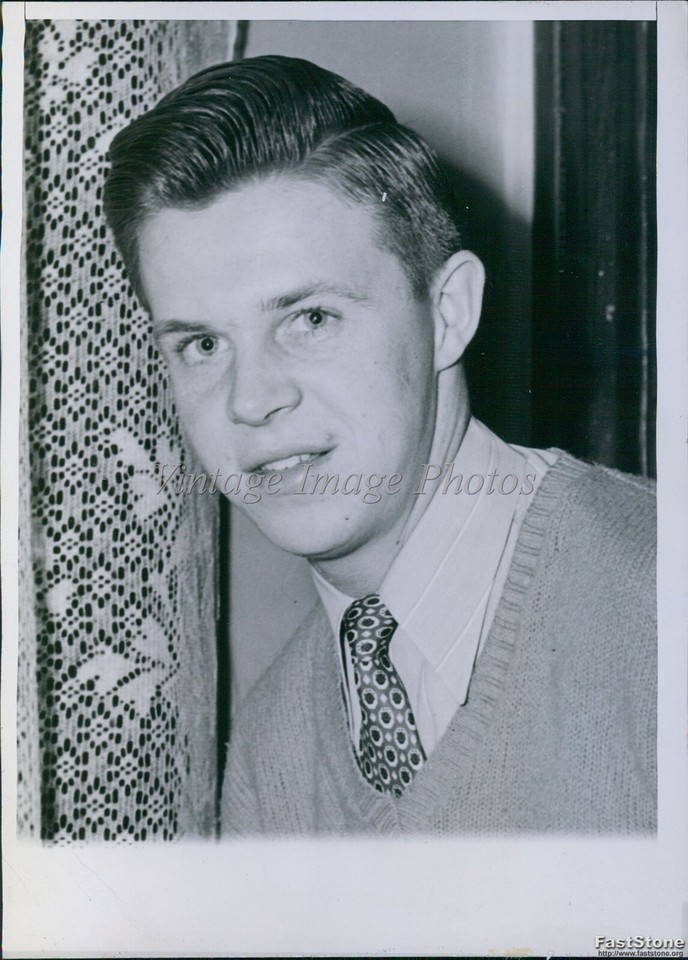 1947 Chicago Warren Lokberg Lieutenant With The 1269Th Combat Enginee ...