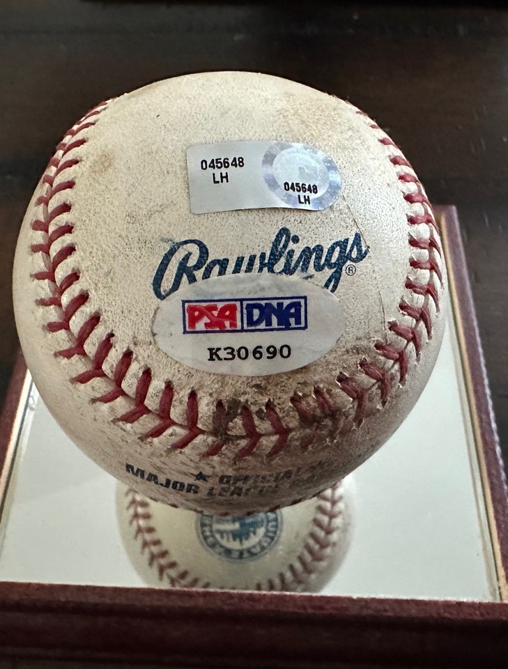 NEW YORK METS SHEA STADIUM BASEBALL 1964 2008 Logo Signed By Tom Seaver ...
