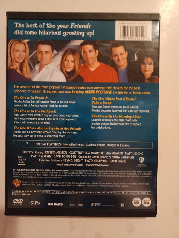 The Best of Friends: Season 3 (DVD, 2003) 85392424528| eBay