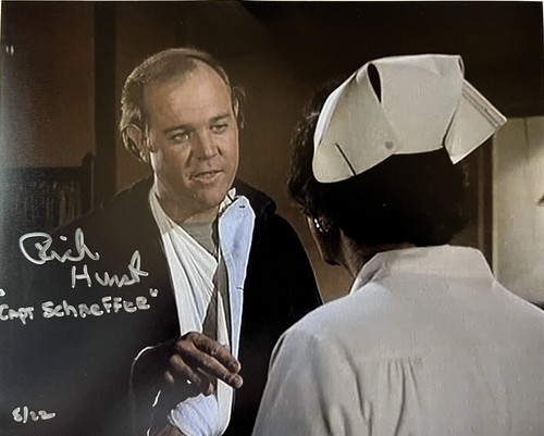 RICK HURST HAND SIGNED 8x10 PHOTO MASH SHOW ACTOR AUTOGRAPH AUTHENTIC ...