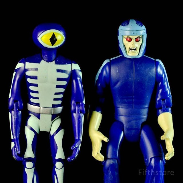 5" Scooby Doo Color Phantom Skeleton One Eye Monster 2 Sets New | eBay