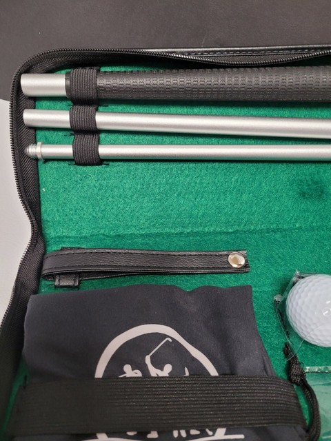 Maxam Portable Cherry Wood Putter Set for Travel or The Office BRAND ...