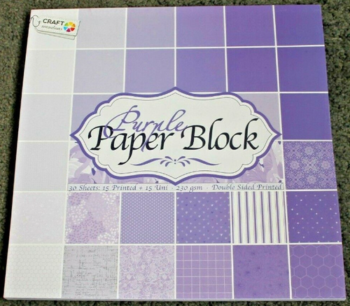Craft Scrapbook Card Paper Pads 12 x 12 Various Designs * 37 Design ...