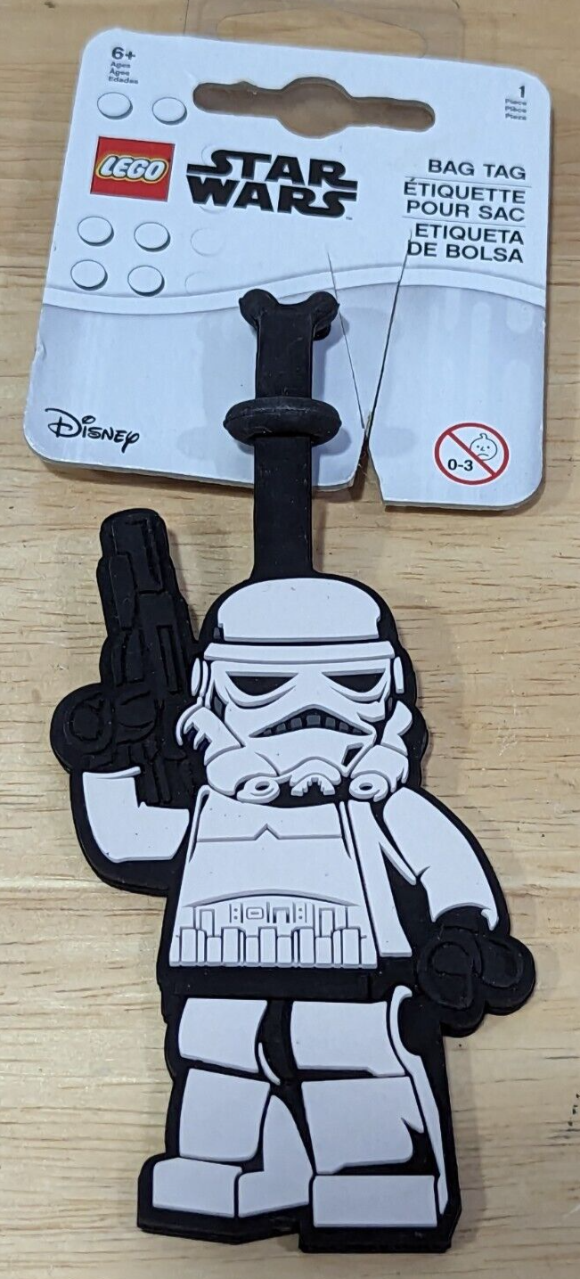NEW Lego Star Wars Stormtrooper Luggage Bag Tag #52235 | eBay