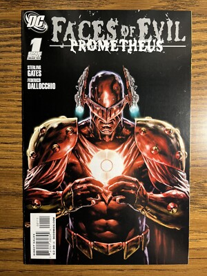 FACES OF EVIL: PROMETHEUS 1 ONE-SHOT STERLING GATES STORY DC COMICS ...