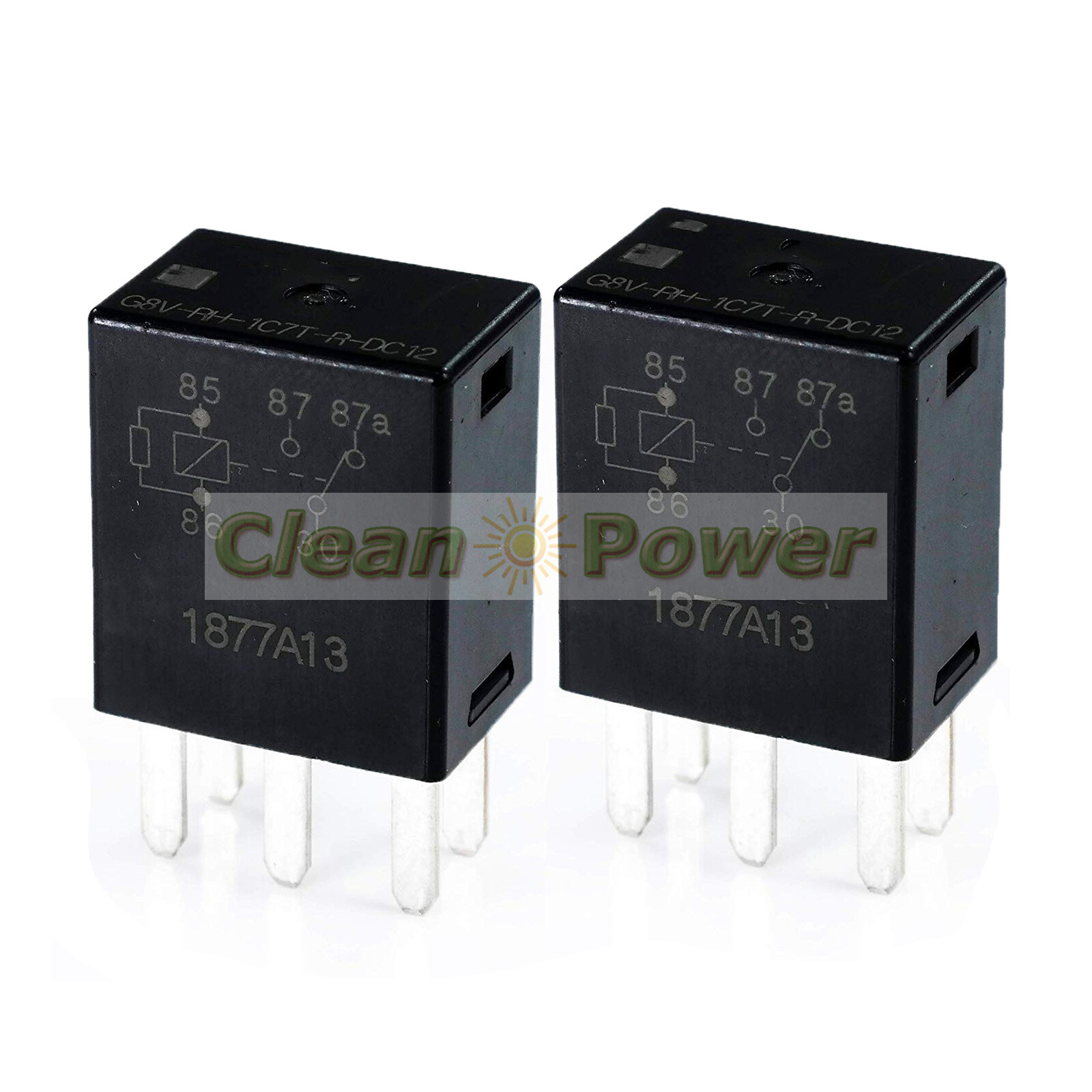 2X New 5 Pin Black 12077866 Relay 5810-0202, 7866 | eBay
