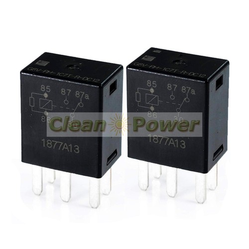 2X New 5 Pin Black 12077866 Relay 5810-0202, 7866 | eBay