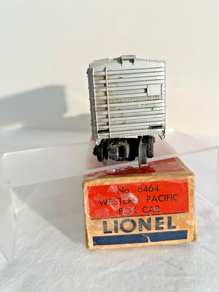 LIONEL 6464-1 #9 W. PACIFIC TYPE-1 Var-D Box car BLT-5-53 ORIG.BOX | eBay