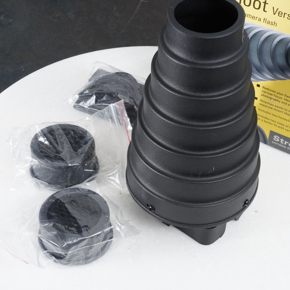 ^ Impact Strobros Snoot Version II ST-SII for on camera Flash[s] w ...