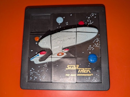 1995 DaMert Co. Star Trek Next generation 3D 4"x4" Slide Puzzle | eBay