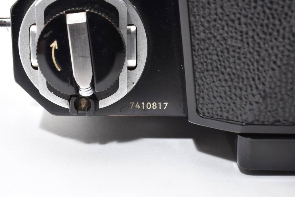 Tested Nikon F Eye Revell Black Serial Number 7410000s Late el 2665042 ...
