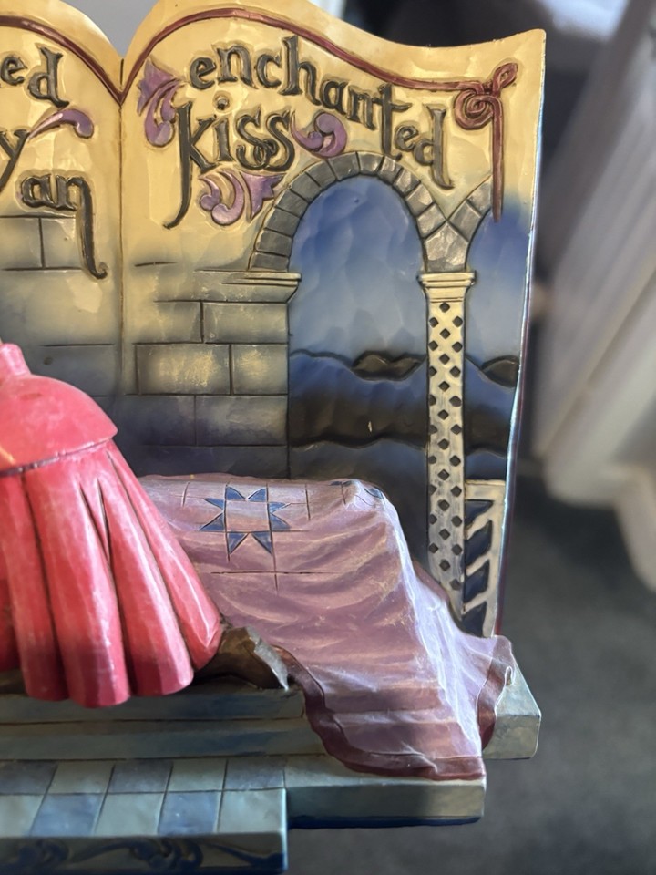 Disney Jim Shore Traditions Sleeping Beauty Enchanted Kiss Storybook Ornament | eBay