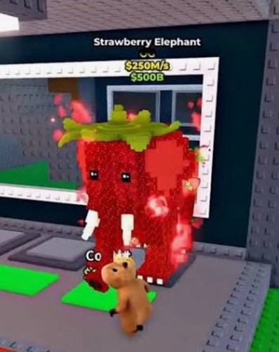 Strawberry Elephant Steal A Brain rot | eBay