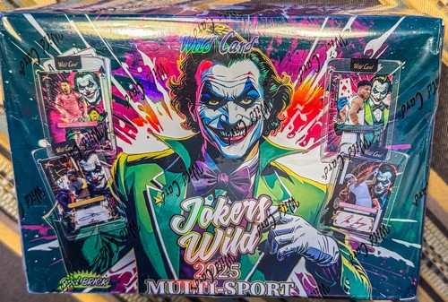 2025 WILD CARD JOKERS Multi-Sport All 1 of 1 FACTORY SEALED GOD BOX 🃏🔥🃏 ...